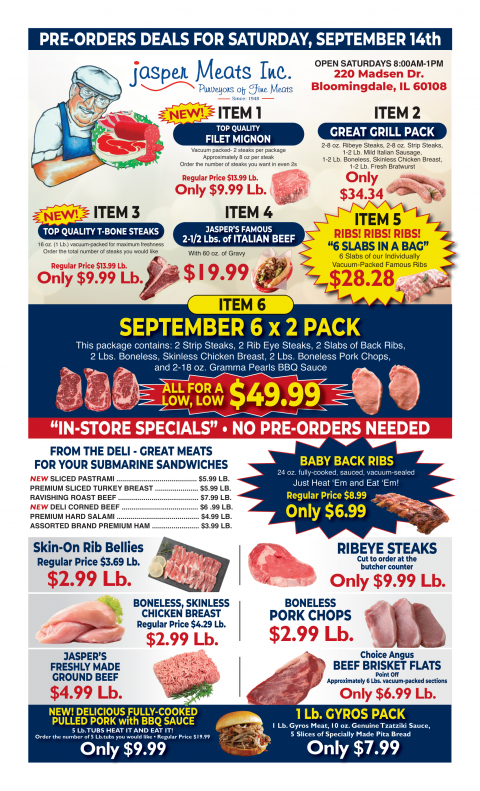 Pre-orders | Jasper Meats